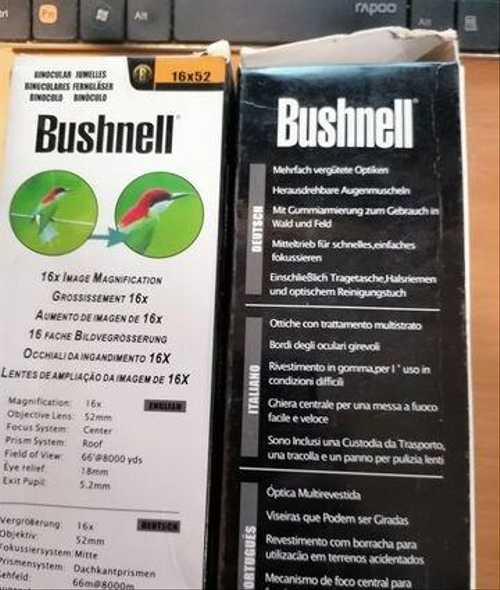 Монокуляр Bushnell 16x52 16x 52мм