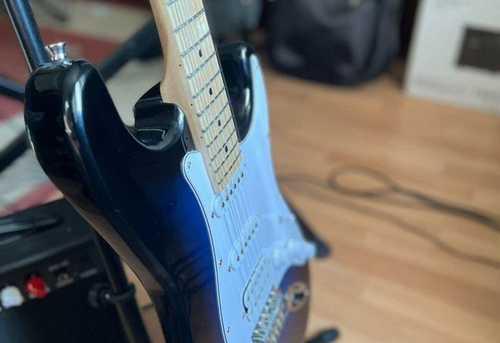Электрогитара Fender Style + Комбо 15 + Аксессуары