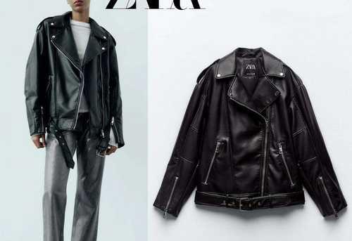 Кожанка косуха Zara