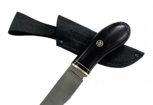 Нож Малый, кованая 95х18, черный граб, Lemax