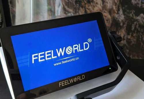 Накамерный монитор Feelworld F6 Plus
