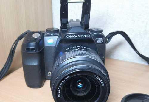 Konica Minolta Dinax 5D(18-55мм) +Ремень+1гб+Сумка