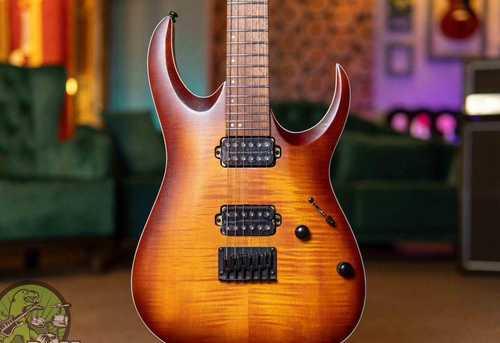 Ibanez Standard RGA42FM-DEF Dragon Eye Burst Flat