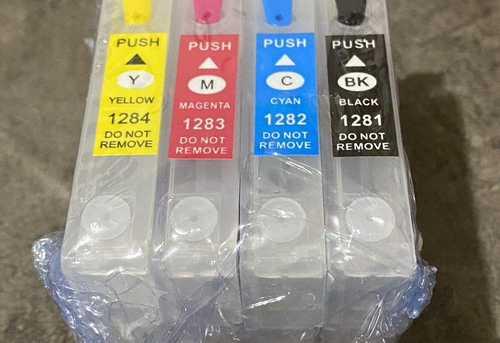 Перезаправляемые картриджи пзк T1285 для Epson