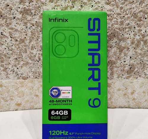 Infinix Smart 9, 3/64 ГБ