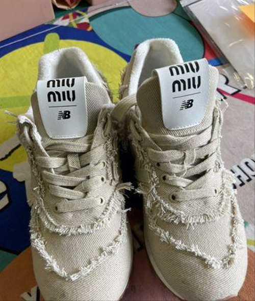 Кроссовки Miu Miu x New Balance