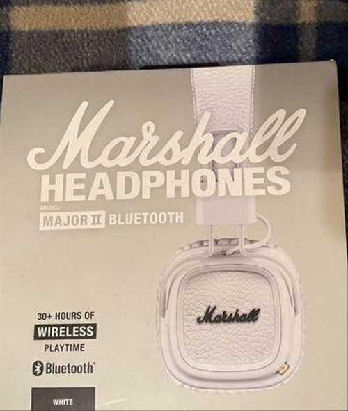 Коробка от Marshall major ii