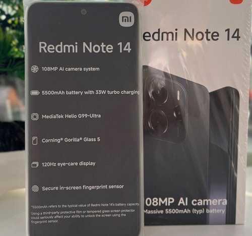 Xiaomi Redmi Note 14, 6/128 ГБ