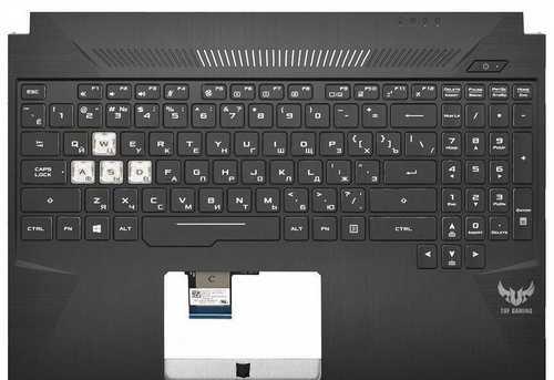 Клавиатура для ноутбука Asus FX505 + топкейс
