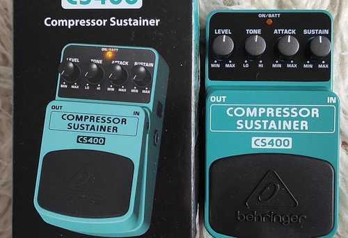 Behringer CS400 Compressor гитарная педаль