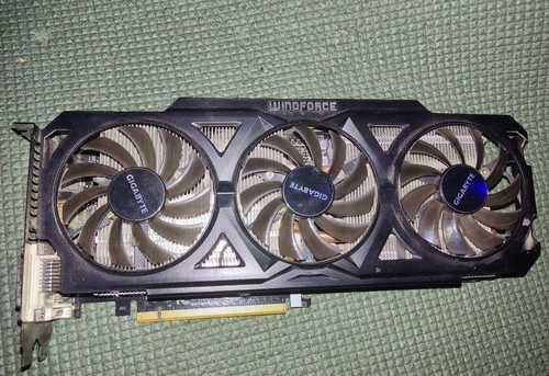 Видеокарта Gigabit Gtx 760 2gb