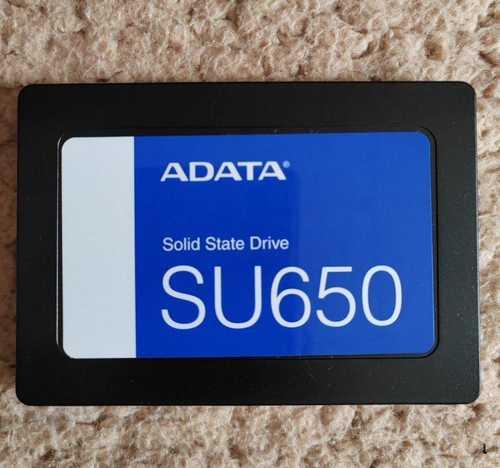 240 гб 2.5" SATA накопитель adata SU650