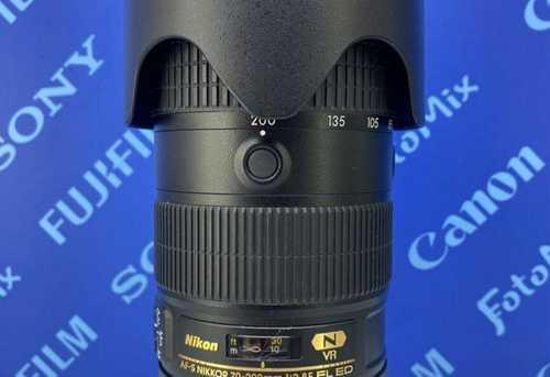Nikon AF-S 70-200mm f/2.8E FL ED (sn:7483)