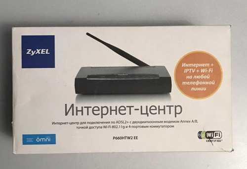 Wi-Fi роутер Zyxel P660HTW2 EE