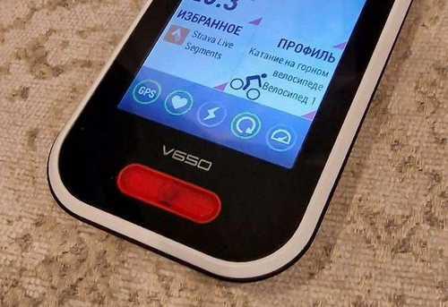 Велокомпьютер Polar V650 + датчик каденса+скорости