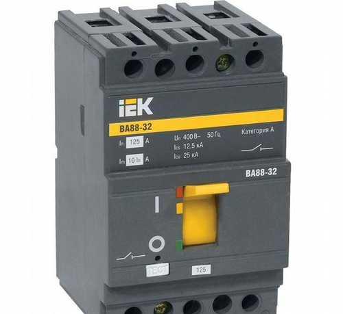 Автоматический выключатель IEK ва88-32 3P 50А, 25