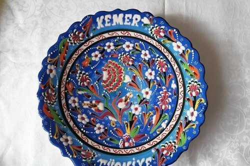 Тарелка декоративная Турция Кемер