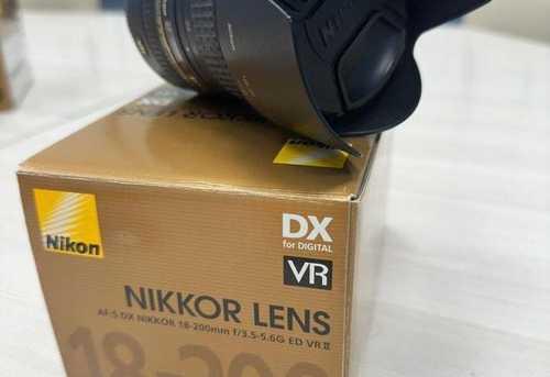 Объектив Nikkor 18-200mm