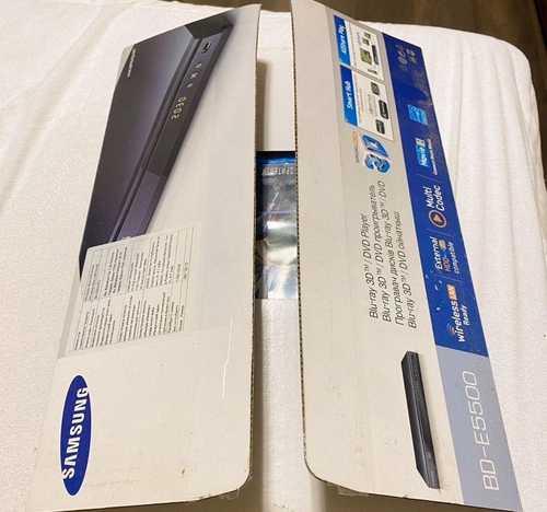 Blu ray 3D Samsung BD-E5500