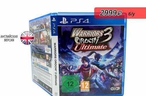Б/у Warriors Orochi 3 Ultimate Английская версия P