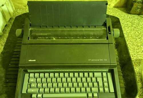 Печатная машинка Olivetti ET personal 510-ll