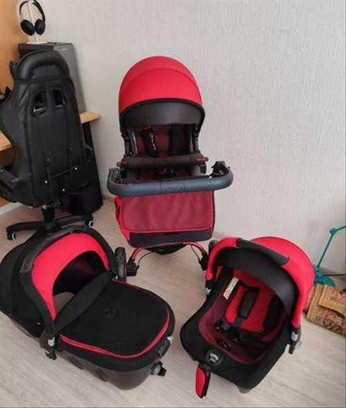 Коляска 3 в 1 Jane trider matrix light 2
