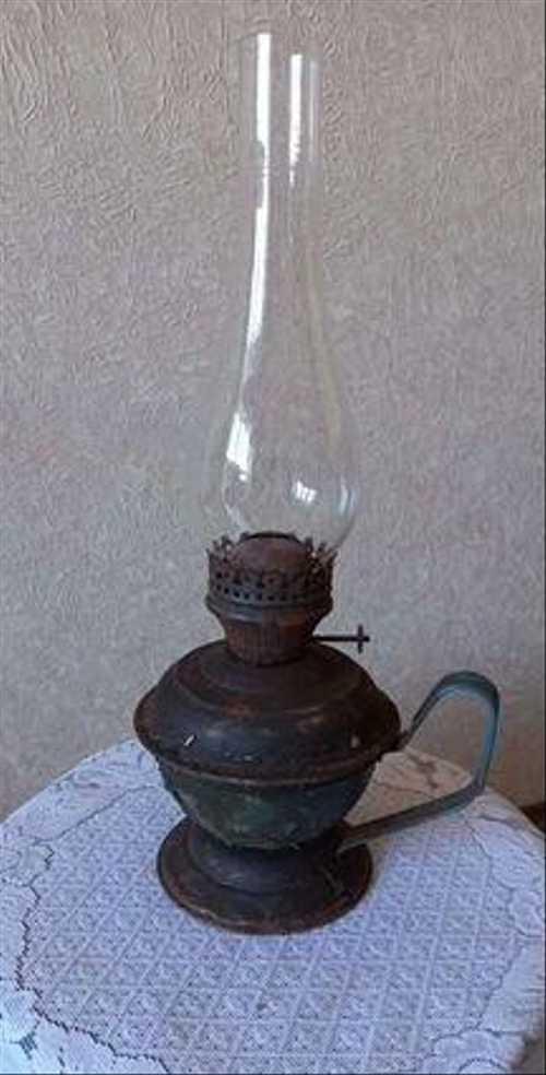 Лампа керосиновая старинная Фонарь СССР винтаж