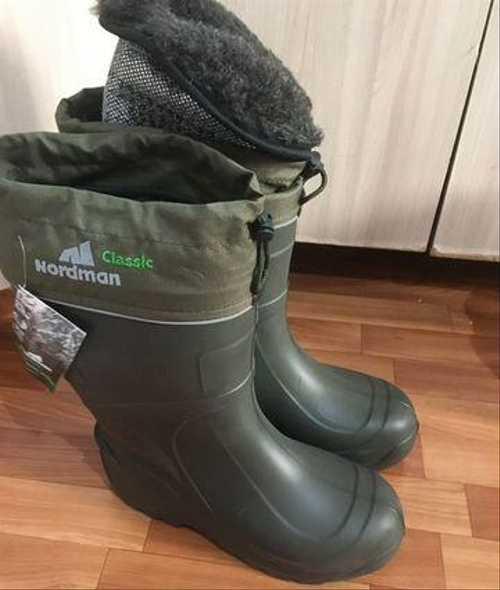 Зимние сапоги Nordman. новые