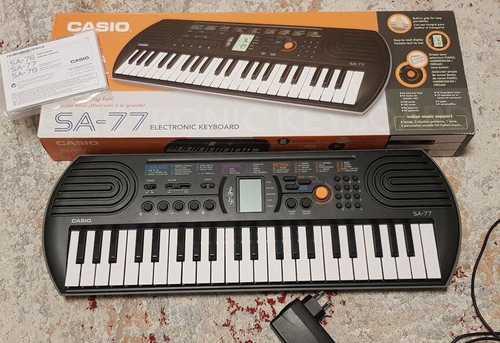 Синтезатор детский Casio SA-77