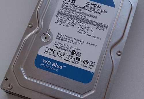 Жесткий диск WD Blue 1tb (WD10ezex)