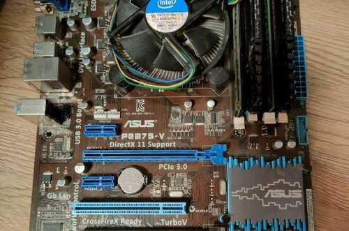 Asus P8B75-V, процессор i5-3570k, DDR3 16GB