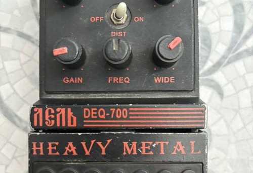 Гитарная педаль эффектов Лель DEQ-700 Heavy Metal