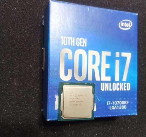 Процессор intel Core i7 10700KF