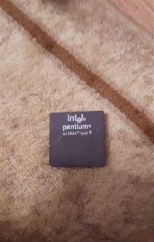 Intel Pentium w/MMX tech
