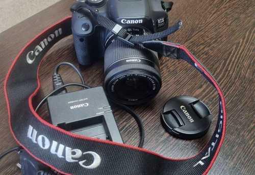 Зеркальный фотоаппарат Canon 700 kit 18-55mm