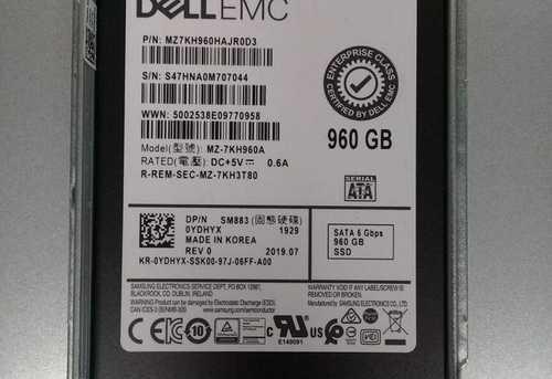 Серверный SSD Dell EMC SSD MZ-7KH960A 960GB