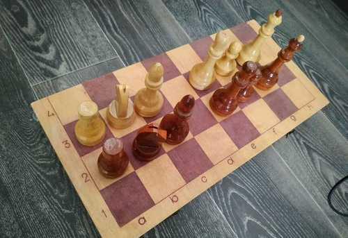 Шахматы деревянные большие СССР