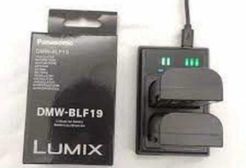 2 шт. Panasonic DMW-BLF19 + Двойное зарядное