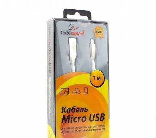 Кабель USB 2.0 Cablexpert CC-G-musb01w-1M AM/micr