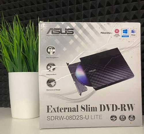 Оптический DVD-RW привод Asus External Slim