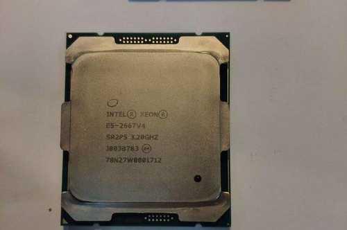 Intel xeon E5-2667v4