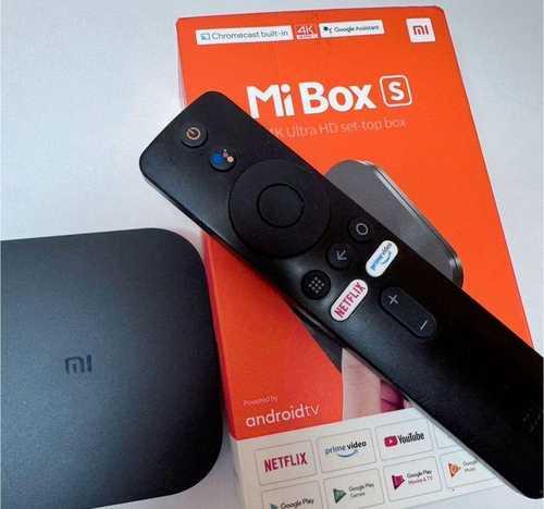 Tv приставка xiaomi mi box s