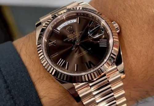 Часы Rolex Day-Date 40mm Rose gold