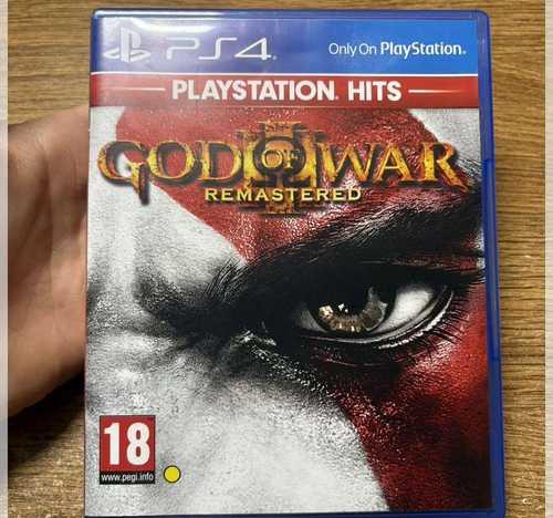 Диск PS4 god of war remastered на русском