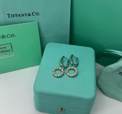 Серьги Tiffany & Co английский замок