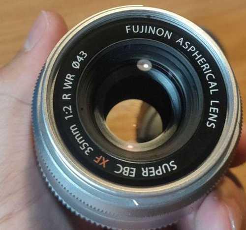 Fujifilm xf 35mm f2 на 18 55мм