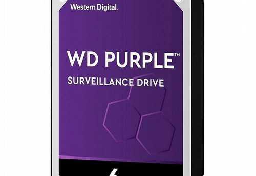 Жесткий диск HDD 3.5" WD Purple 6Tb (WD63purz)