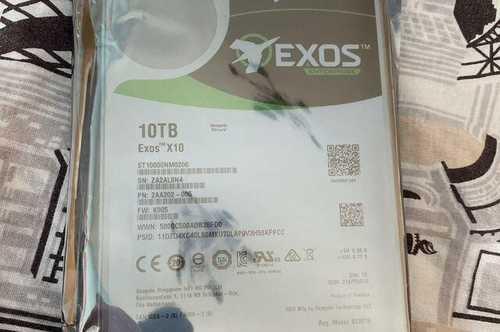 Жесткий диск Seagate Exos X10