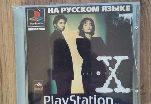 Игра X-Files на Sony Playstation 1