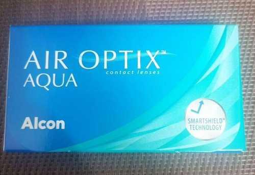 Линзы контактные AIR optix aqua